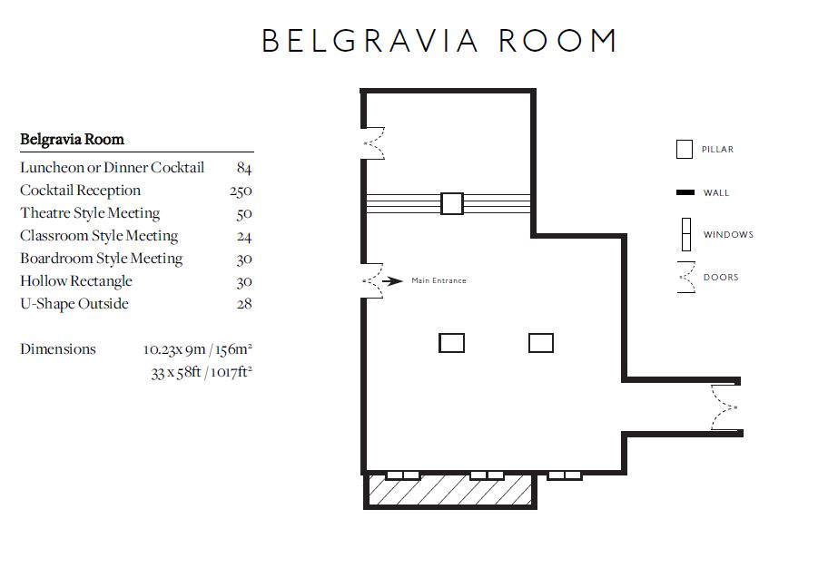 Book The Belgravia Room at The Berkeley. A London Venue for Hire – HeadBox
